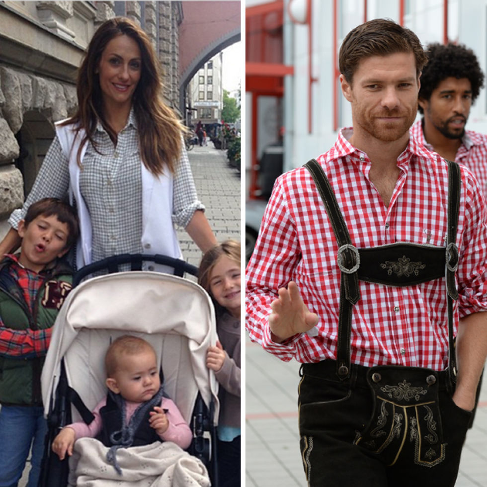 Xabi Alonso Nagore Aramburu Real Madrid's Xabi Alonso On Holiday In